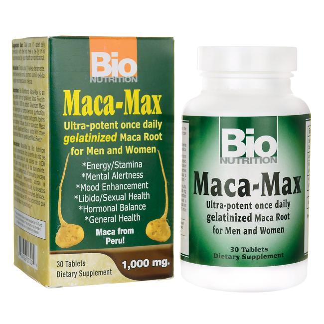 Bio Nutrition Maca Max 30 Tablets – Locatel Health & Wellness Online Store
