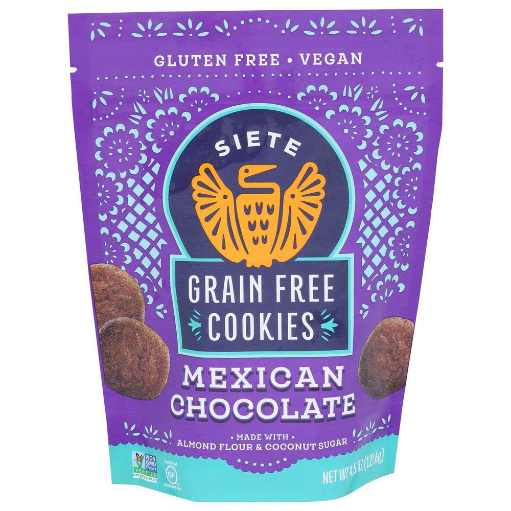 SIETE GRAIN FREE COOKIES CHOCOLATE 4.5 Oz – Locatel Health & Wellness ...