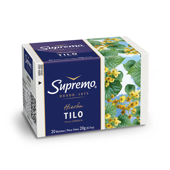 Supremo Herb Linden Tea 20 Bags – Locatel Health & Wellness Online Store