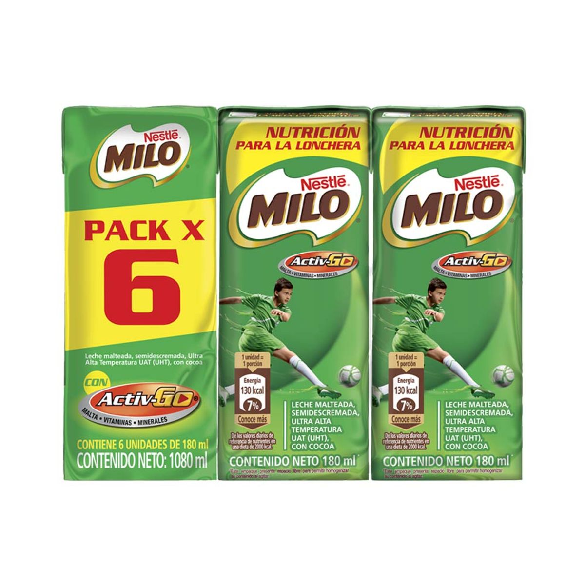 Nestle Milo Leche Malteada Semidescremada 180Ml – Locatel Health ...
