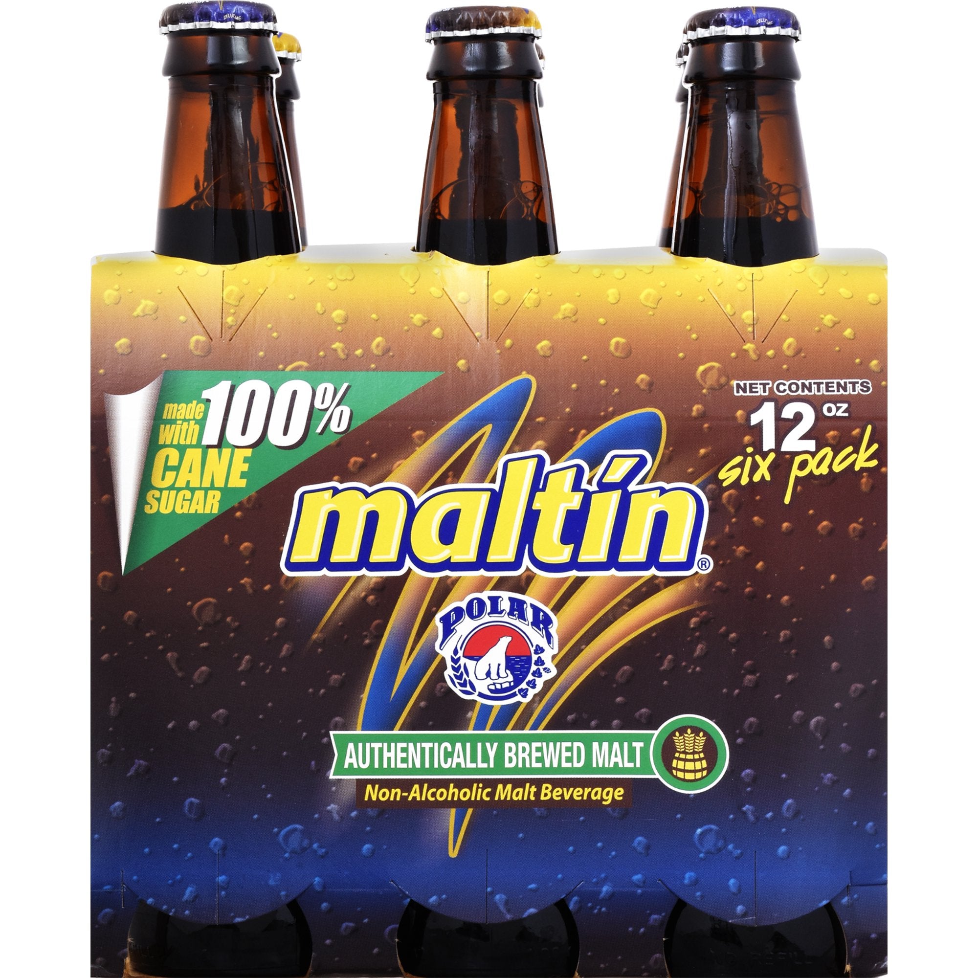 Malta Maltin Polar Bottle 12 Oz 6 Packs – Locatel Health & Wellness ...