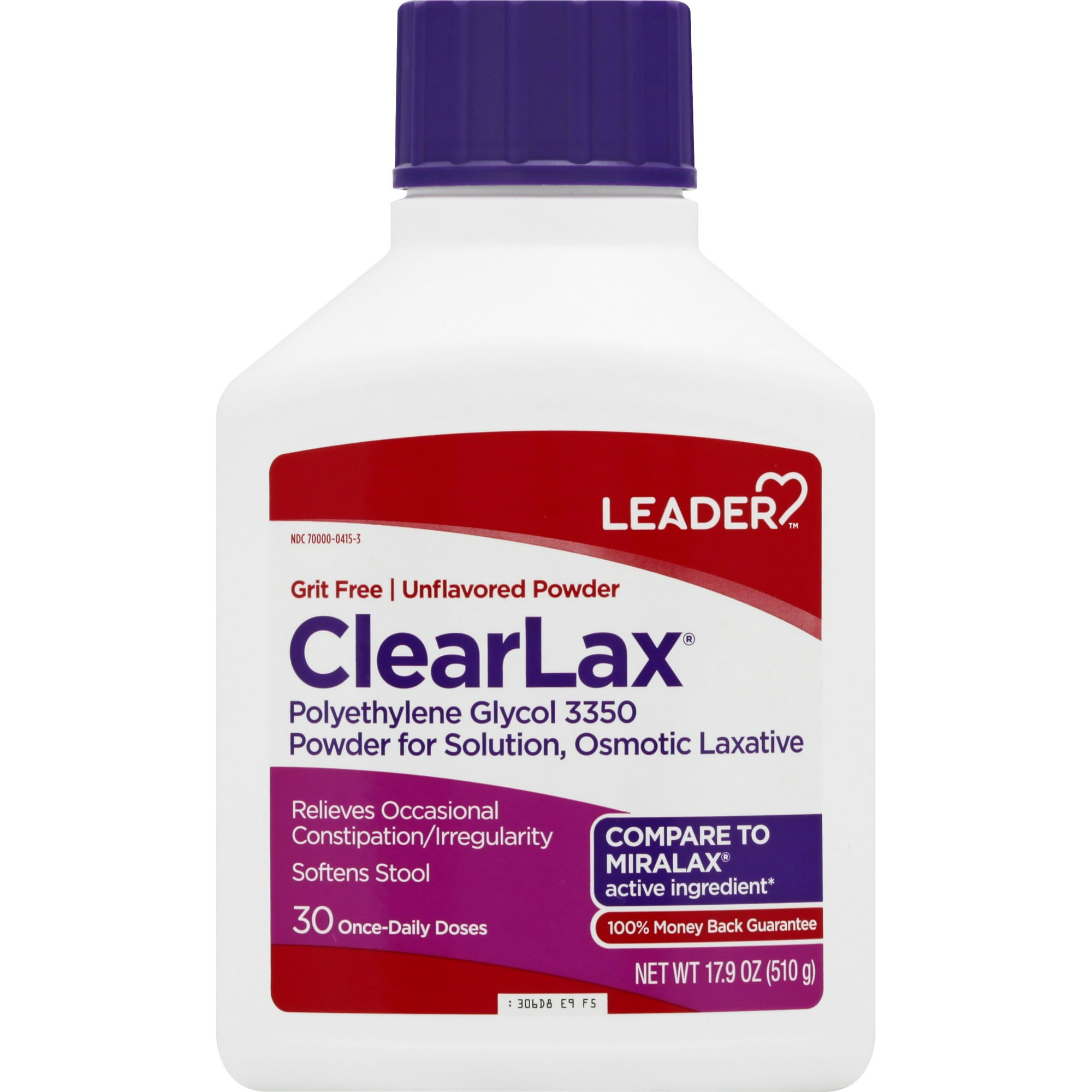 Leader Clearlax Laxative 17.9 Oz – Locatel Health & Wellness Online Store