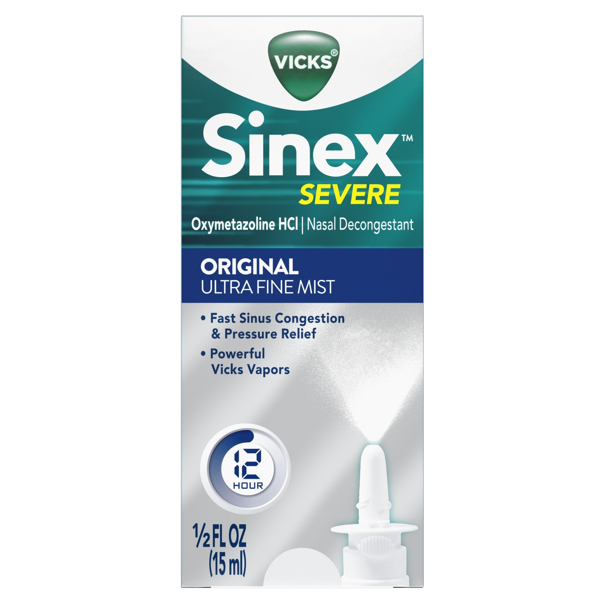 Vicks Sinex Severe Nasal Decongestant Spray – Locatel Health & Wellness ...