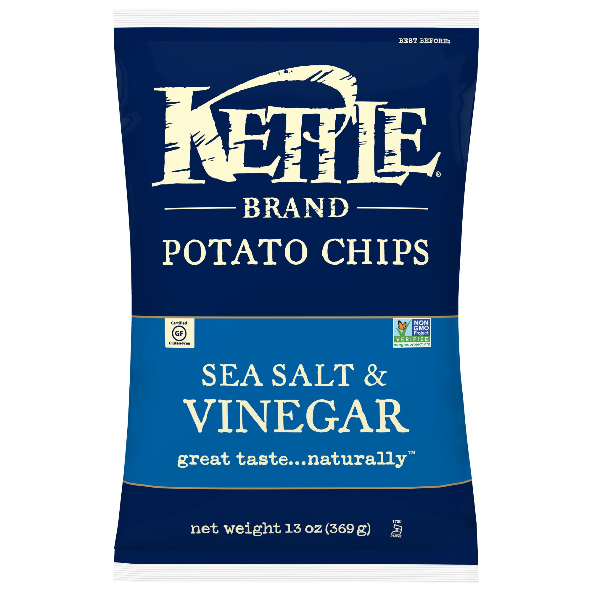 Kettle Brand Sea Salt & Vinegar Potato Chips 13 Oz – Locatel Health ...