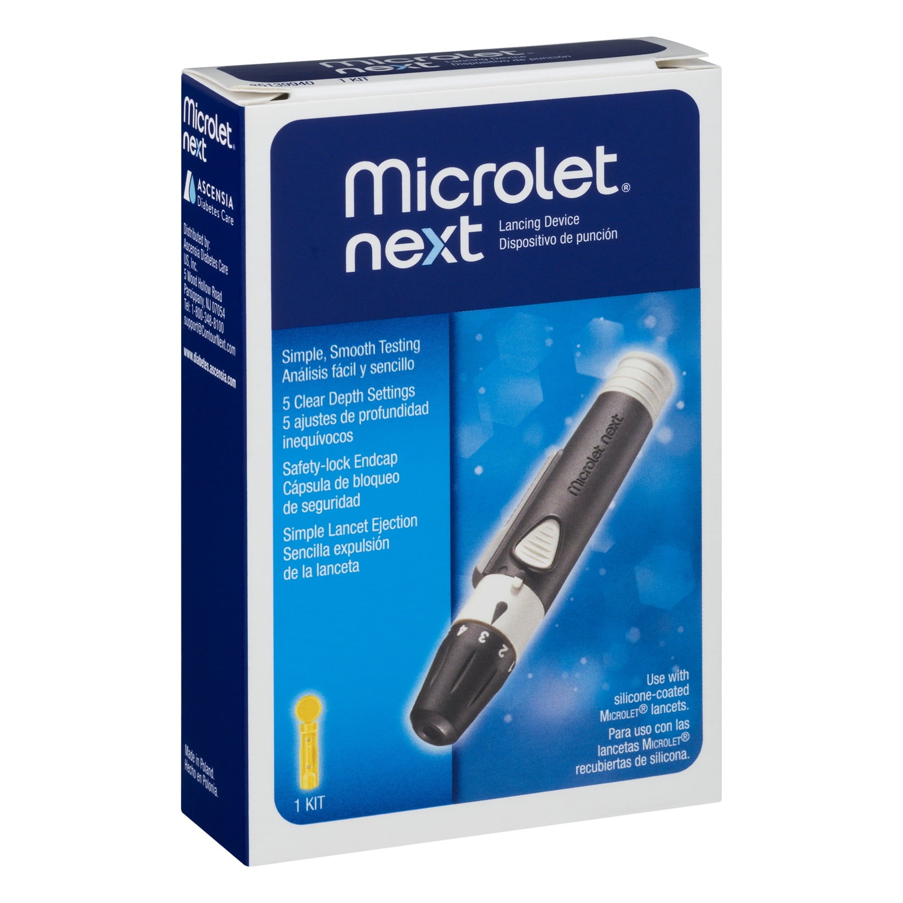 Bayer Microlet Next Lancing Device – Locatel Health & Wellness Online Store
