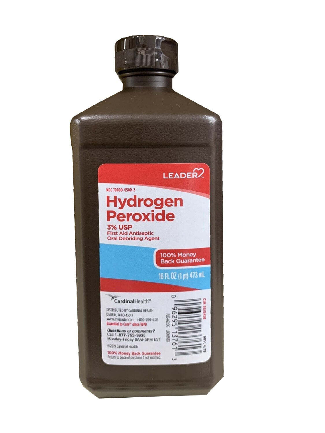 Leader Hydrogen Peroxide Solution 16.Oz – Locatel Health & Wellness ...