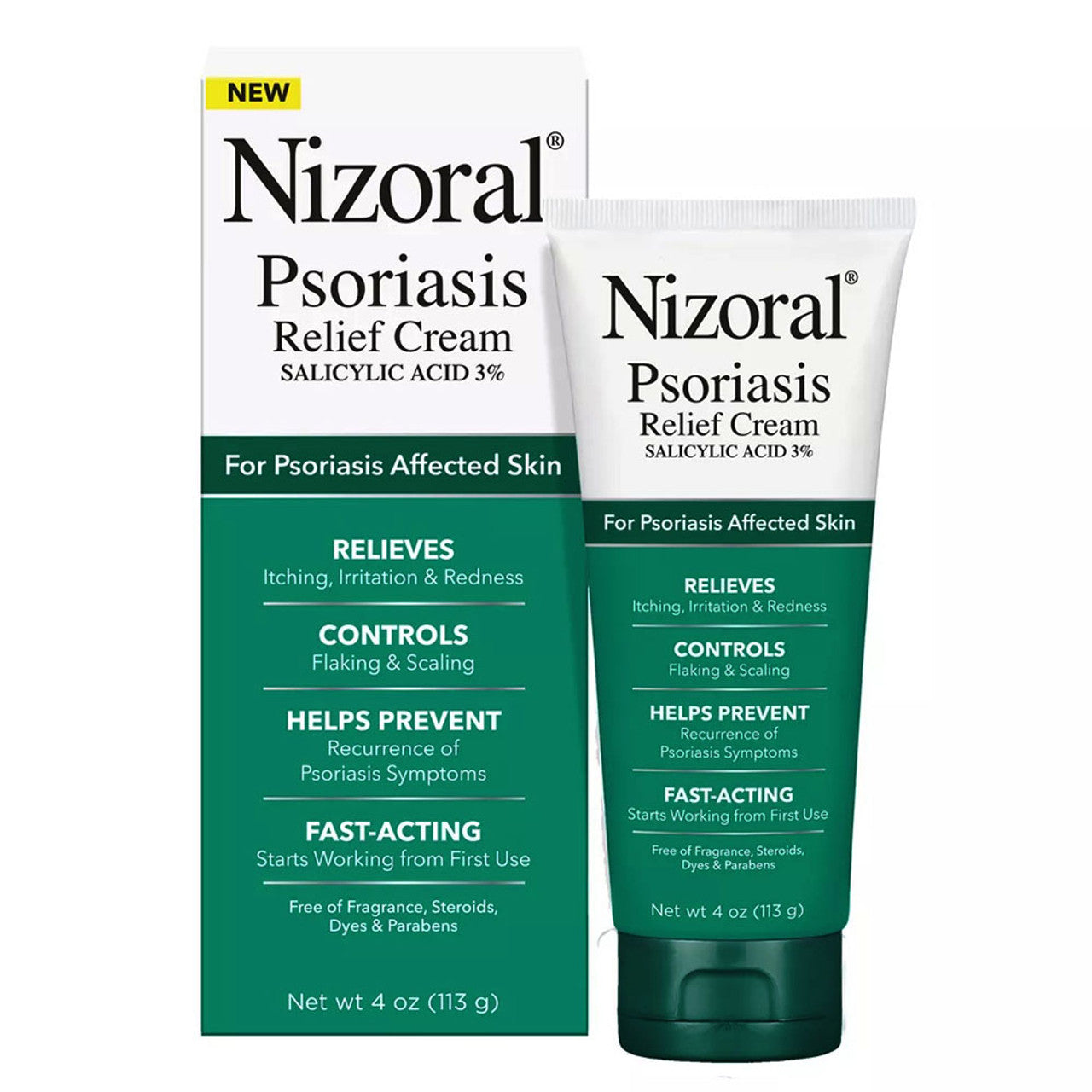 Nizoral Psoriasis Relief Cream 4 oz – Locatel Health & Wellness Online ...