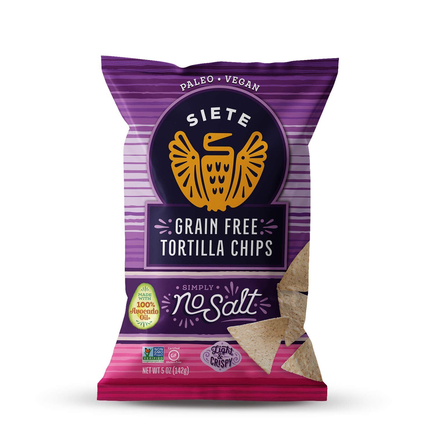SIETE TORTILLA CHIPS NO SALT 5 Oz – Locatel Health & Wellness Online Store