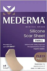 Mederma Silicone Scar Sheet Small 4ct – Locatel Health & Wellness ...