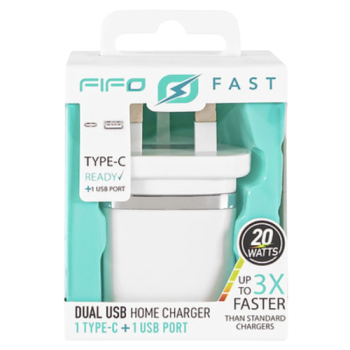 Fifo Fast Home Charger With Type C Port – Locatel Health & Wellness ...