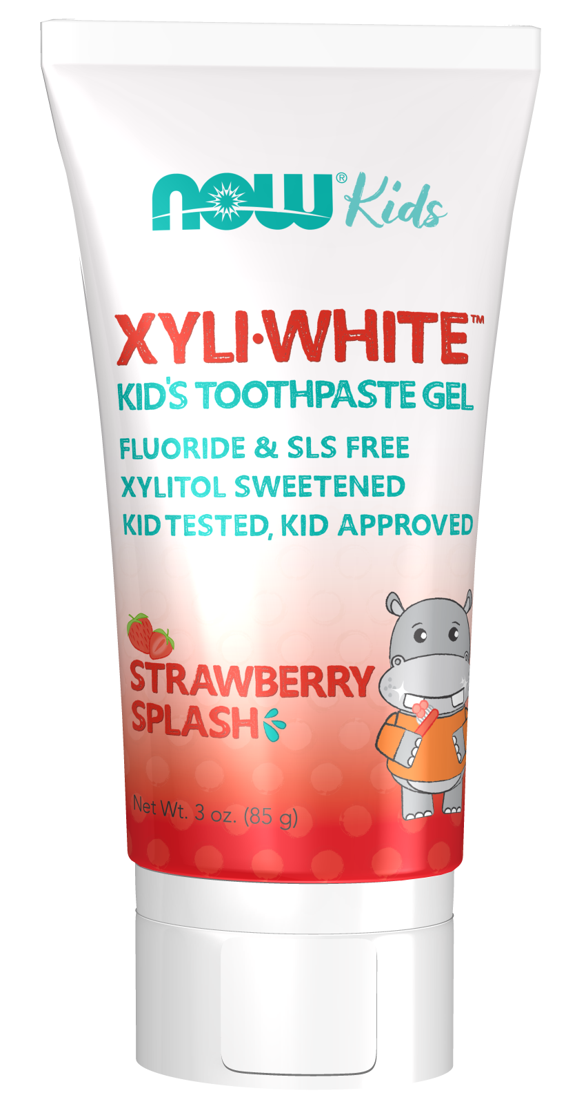 NOW XYLI WHITE STRAWBERRY KIDS TOOTHPASTE 3Oz – Locatel Health ...