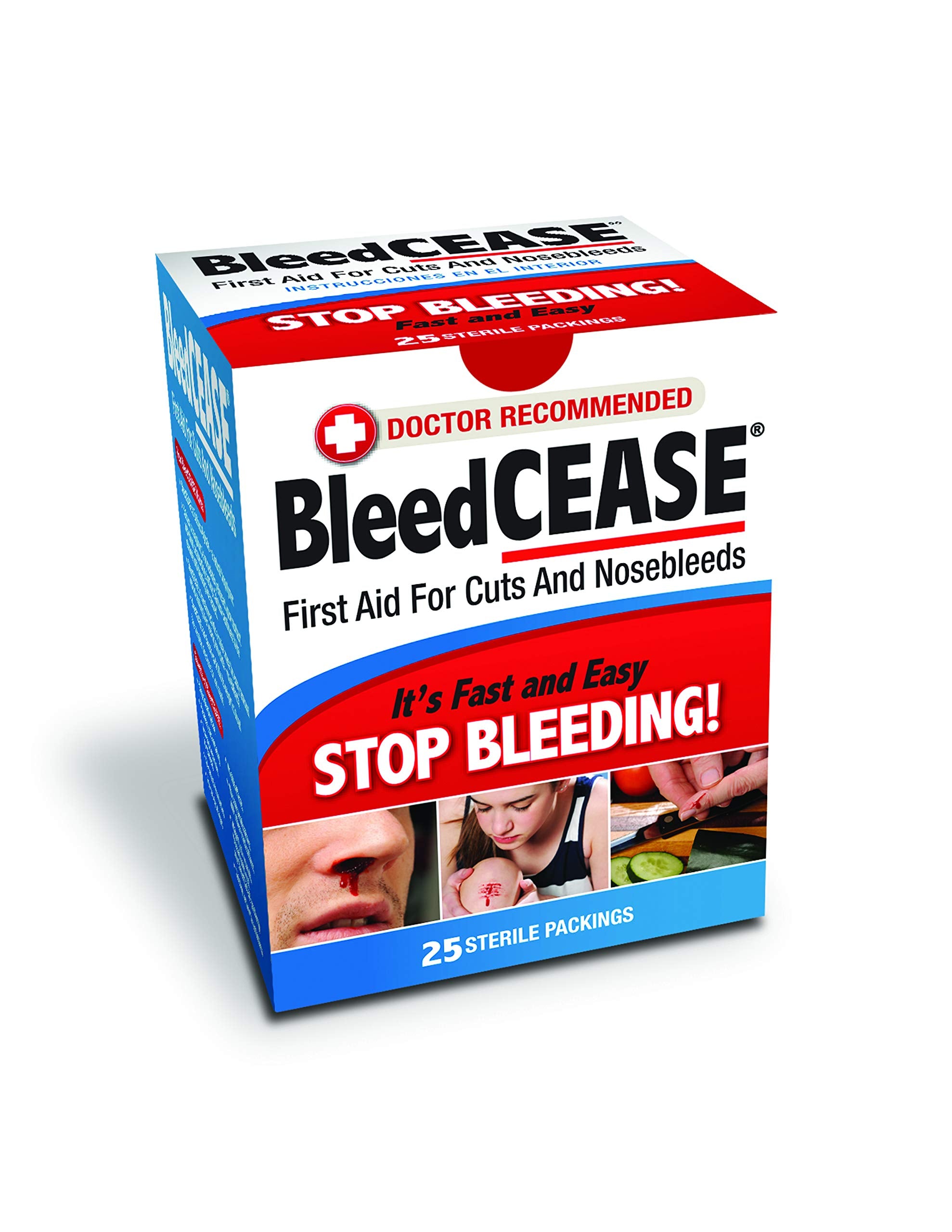 Bleedcease Stop Bleeding 25ct – Locatel Health & Wellness Online Store