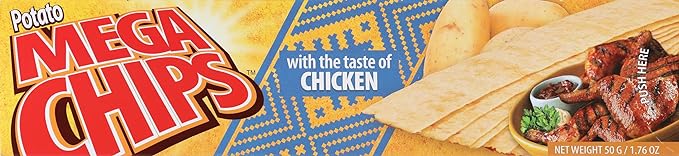 Potato Mega Chips Chicken 1.76Oz – Locatel Health & Wellness Online Store