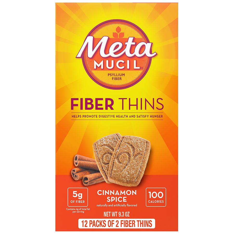 Metamucil Fiber Thins Cinnamon Spice 12 Packs – Locatel Health ...