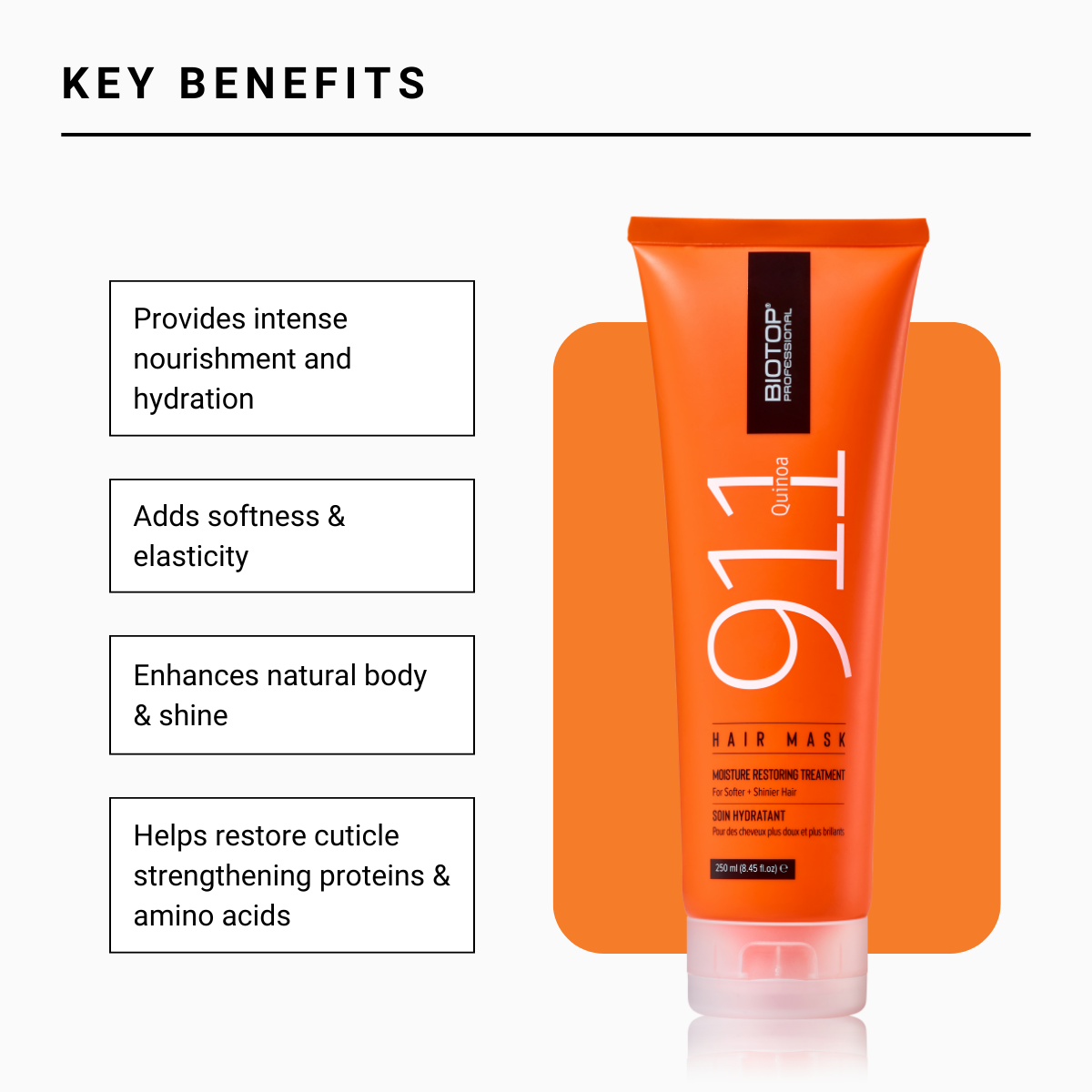BIOTOP 911 Quinoa Hair Mask – Locatel Health & Wellness Online Store