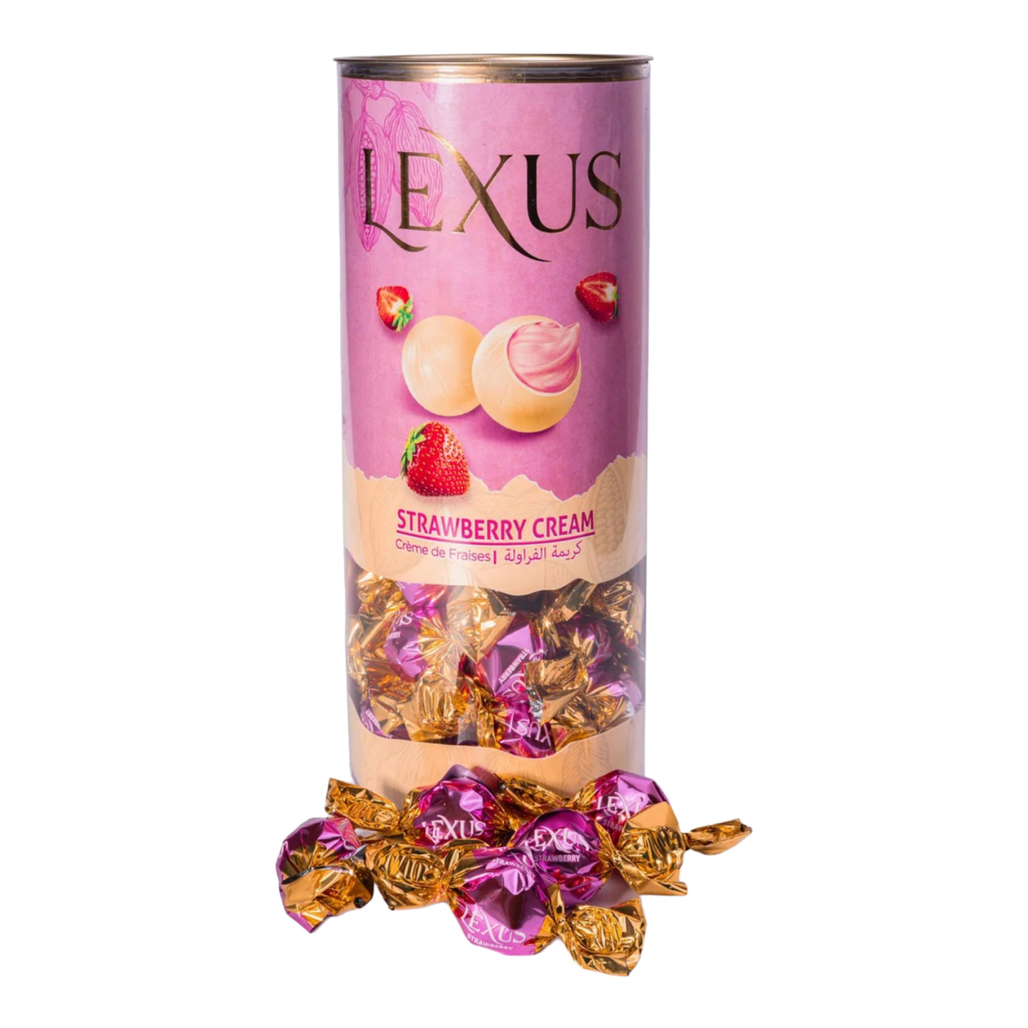 Lexus Choco Strawberry Cream Heart 180Gr – Locatel Health & Wellness ...