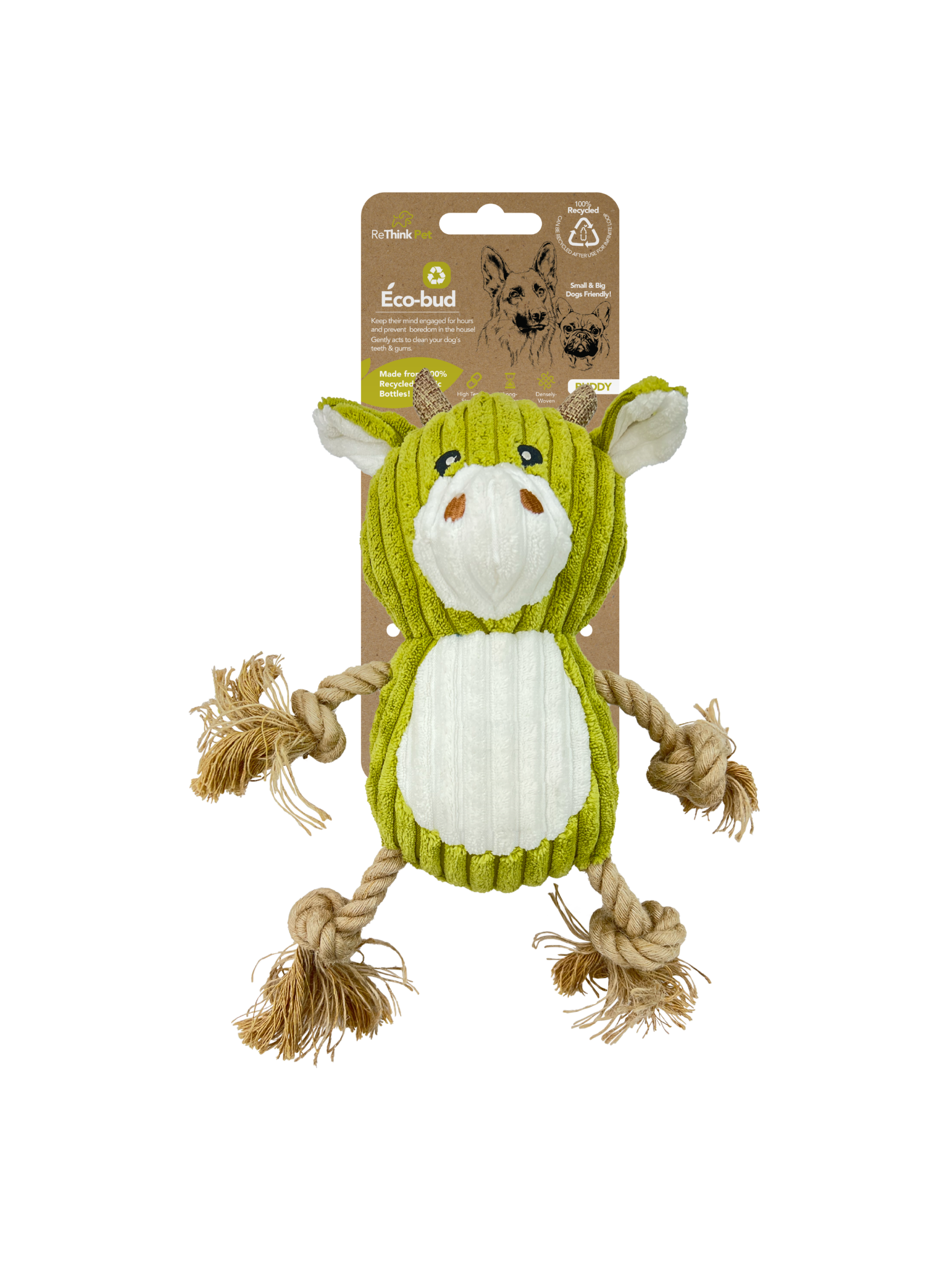 Rethink Pet Eco Bud Buddy Toy – Locatel Health & Wellness Online Store