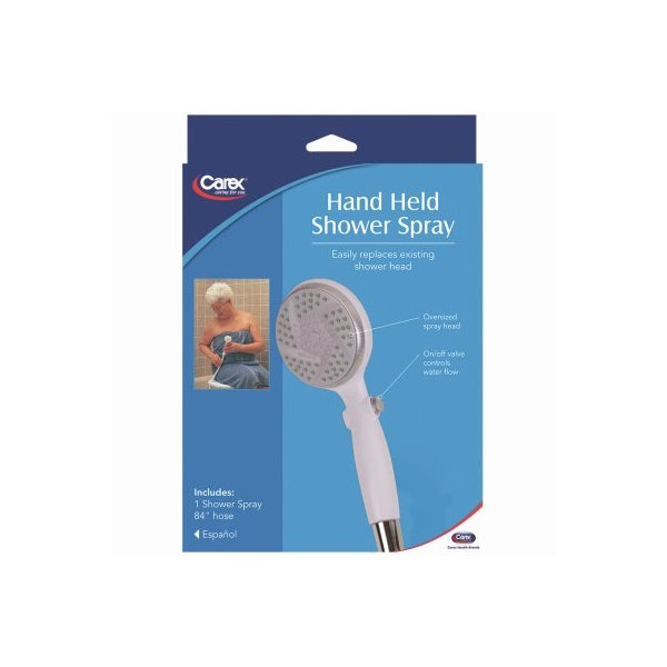 Carex Hand Held Shower Spray 80" Hose – Locatel Health & Wellness ...