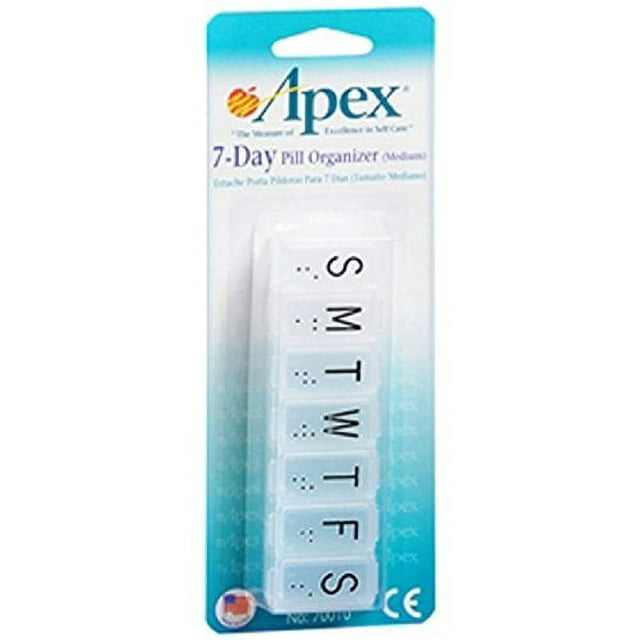 Apex 7-Day Pill Organizer M – Locatel Health & Wellness Online Store