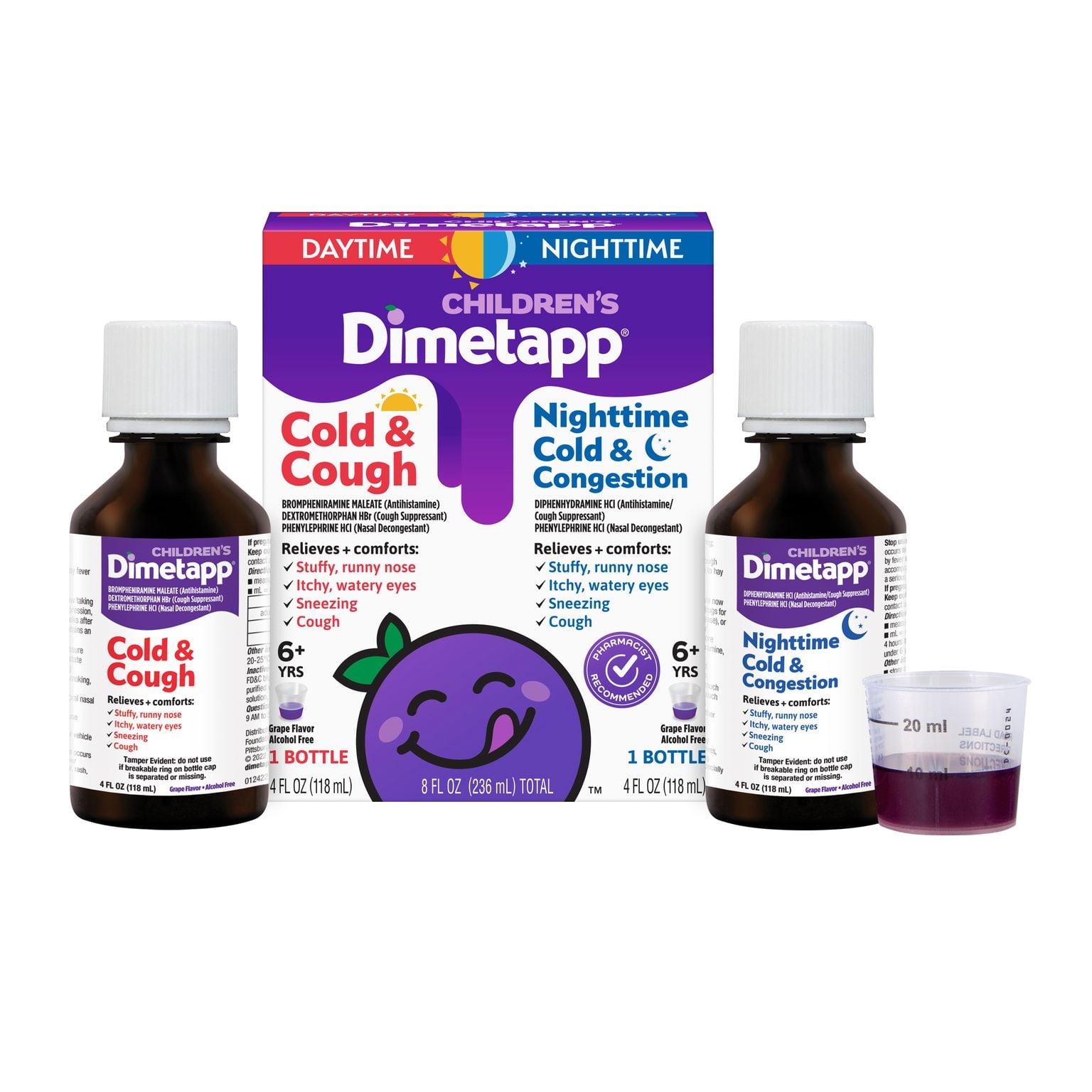 Dimetapp Children's Day & Night Pack 4oz Each – Locatel Health ...