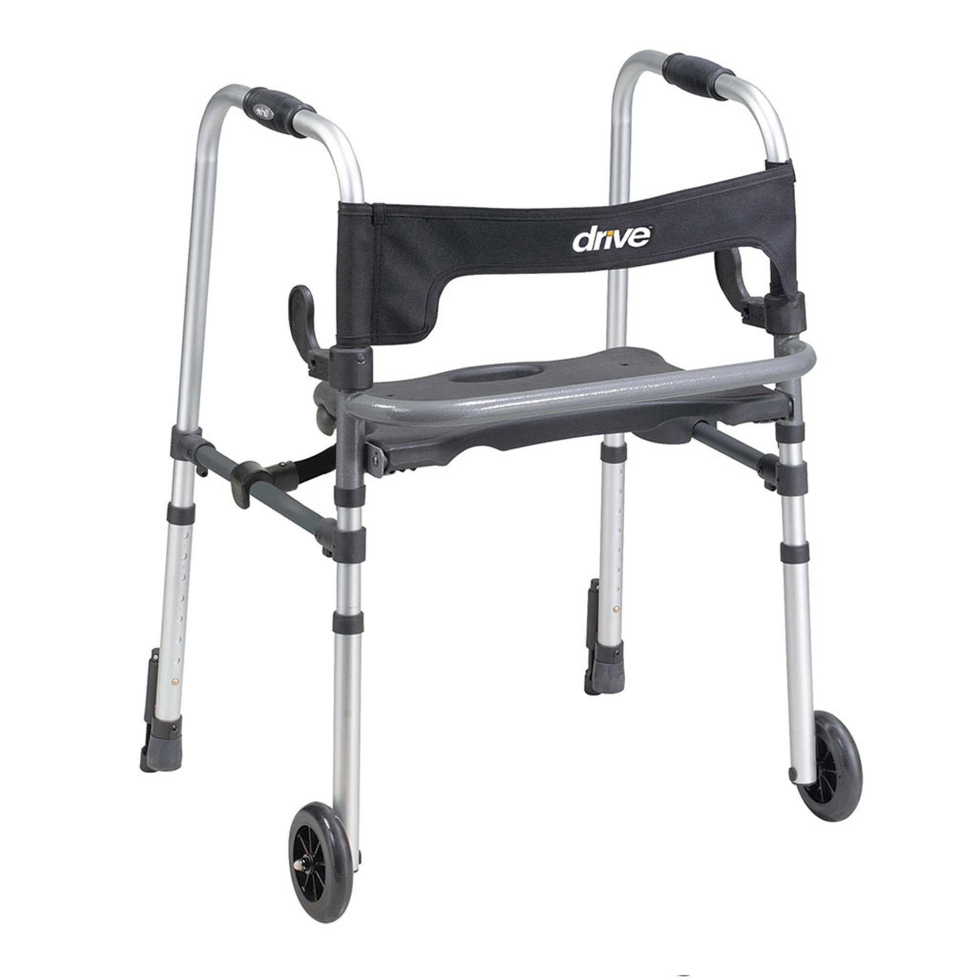 Clever Lite LS Walker Rollator with Seat and Push Down Brakes – Locatel ...