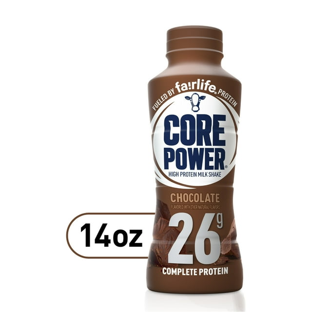 Corepower Chocolate 26G Protein Shake 14oz – Locatel Health & Wellness ...