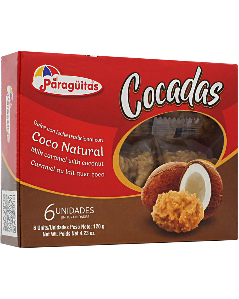 El Paraguitas Cocadas Milk Caramelo 6ct – Locatel Health & Wellness ...