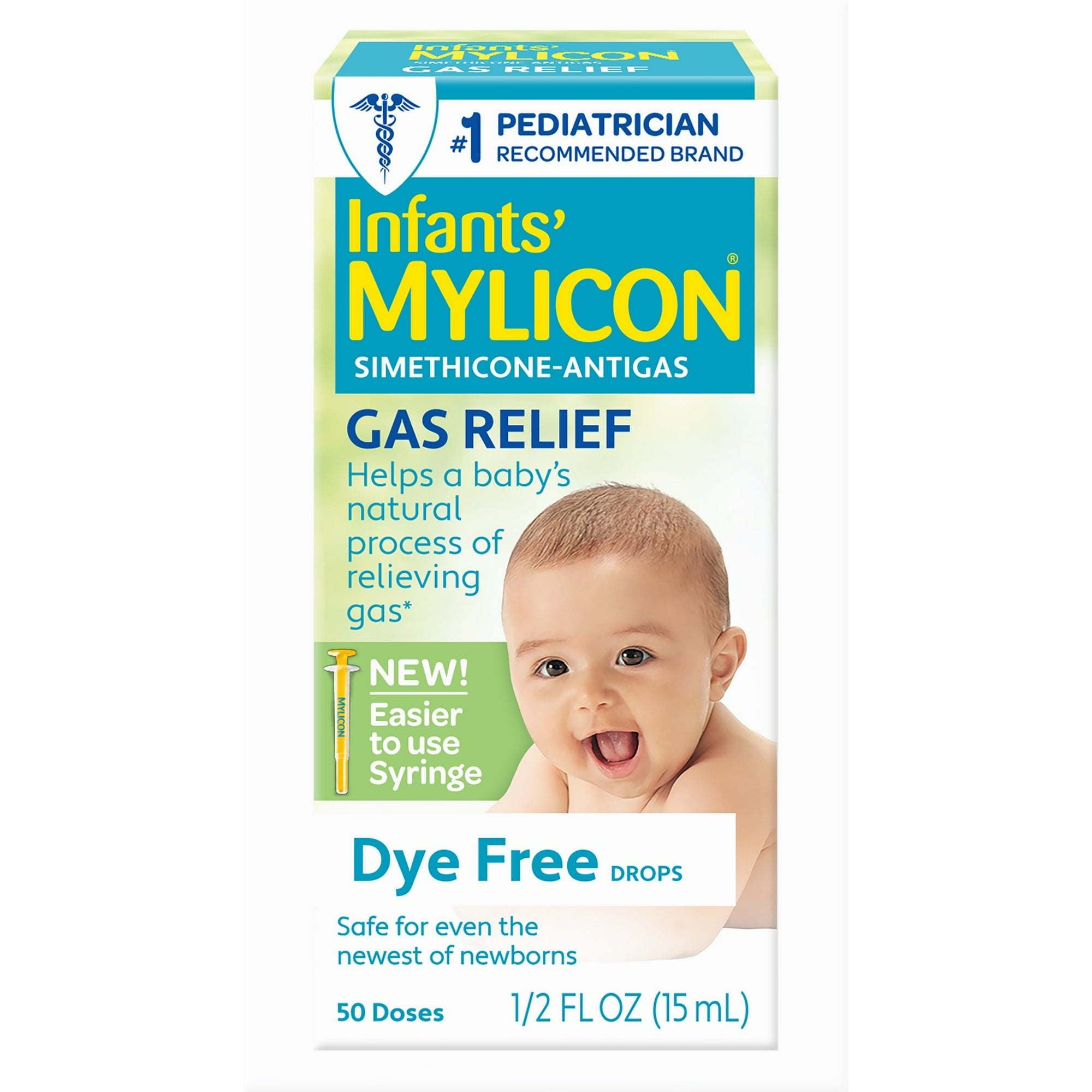 Mylicon Mylicon Gas Relief Drops & Syringe Dye Free 0.5oz – Locatel ...