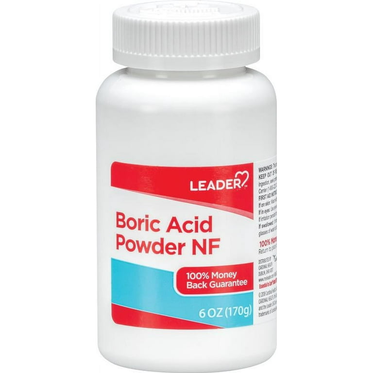 Leader Boric Acid Powder 6oz – Locatel Health & Wellness Online Store