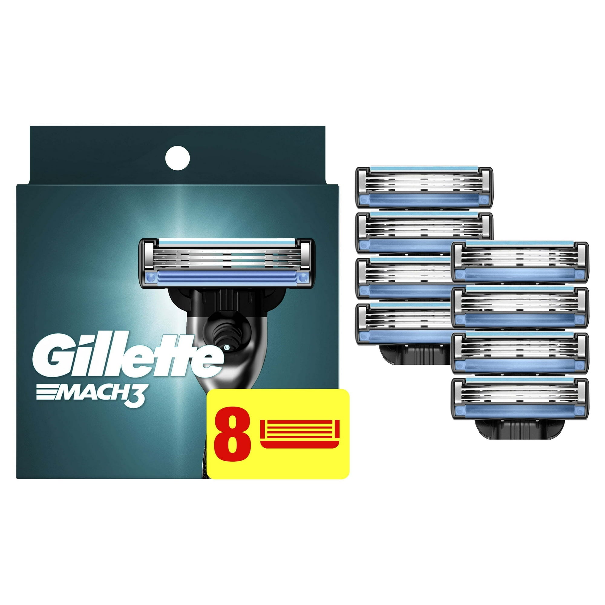 Gillette Mach3 Cartridge 8ct – Locatel Health & Wellness Online Store