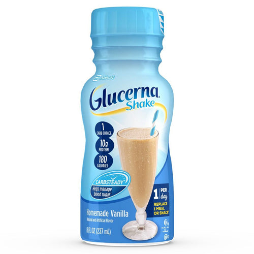 Abbott Glucerna Shake Vanilla 8oz – Locatel Health & Wellness Online Store