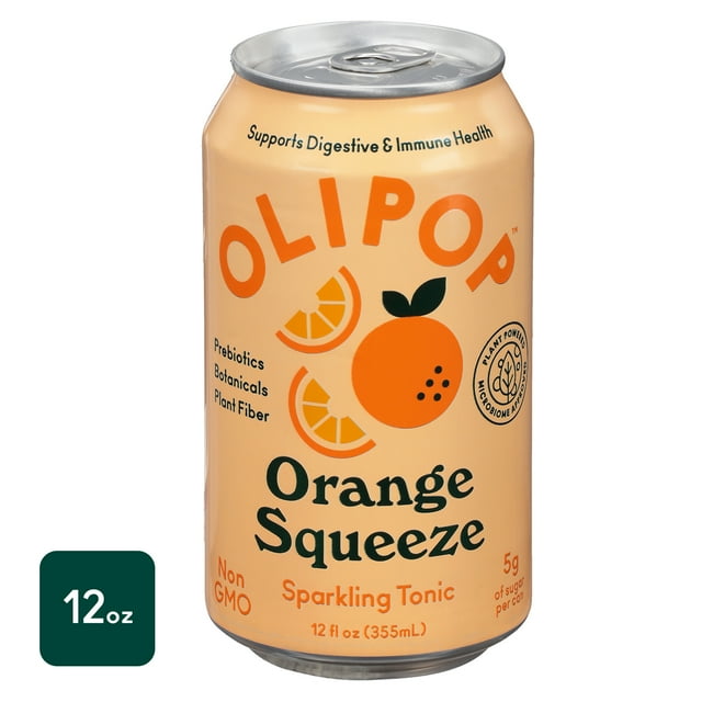 Olipop Orange Squeeze 12Oz – Locatel Health & Wellness Online Store