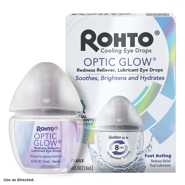 Rohto Optic Glow Eye Drops 0.4 Oz – Locatel Health & Wellness Online Store