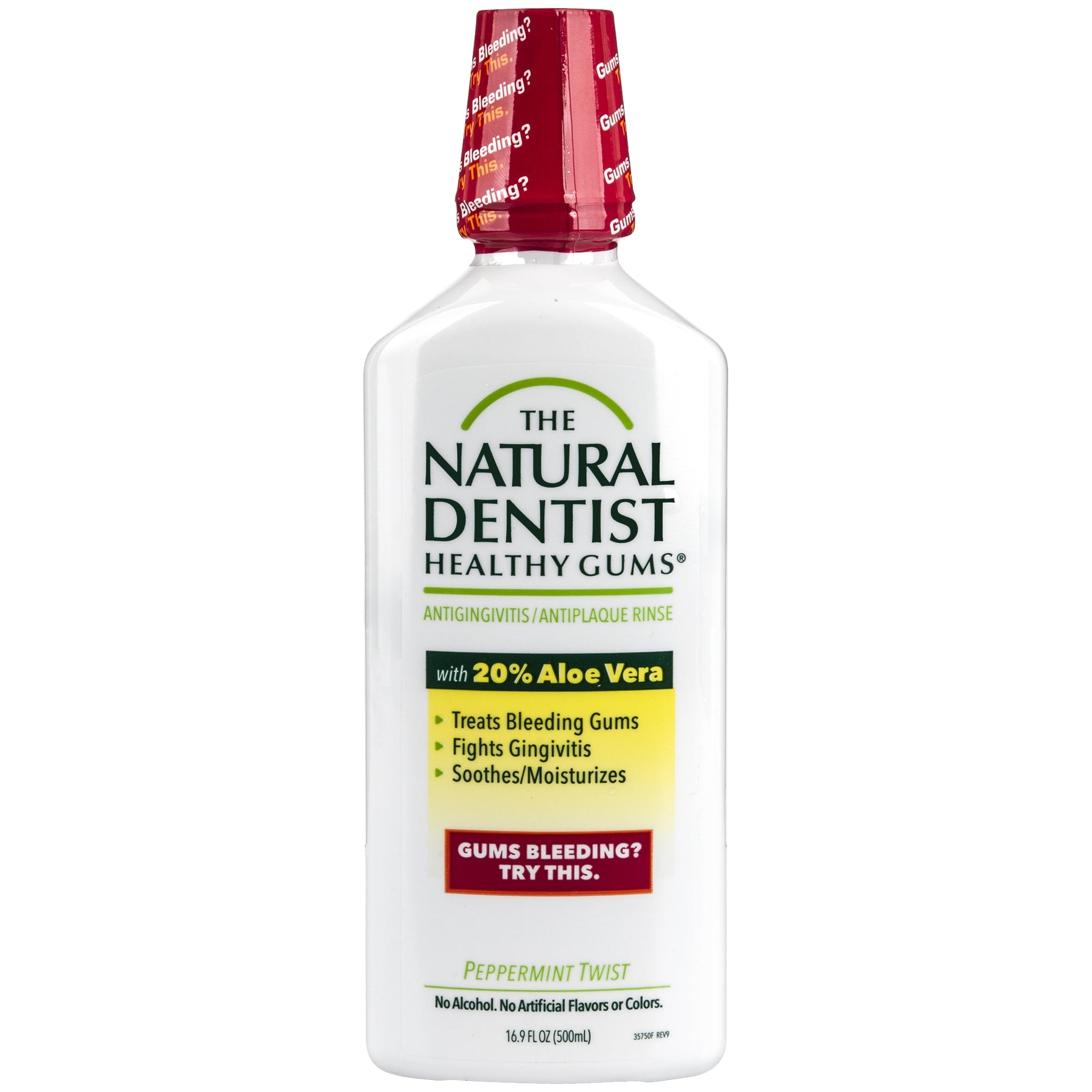 The Natural Dentist Healthy Gums Antigingivitis Rinse Peppermint Twist ...