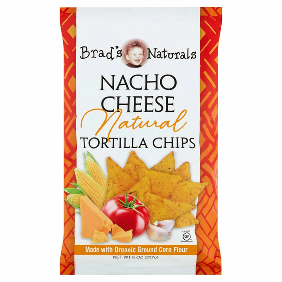 Brad's Natural Nacho Cheese Tortilla Chips 8oz – Locatel Health ...