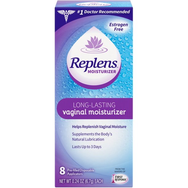 Replens Long-Lasting Vaginal Moisturizer, with single-use applicator ...