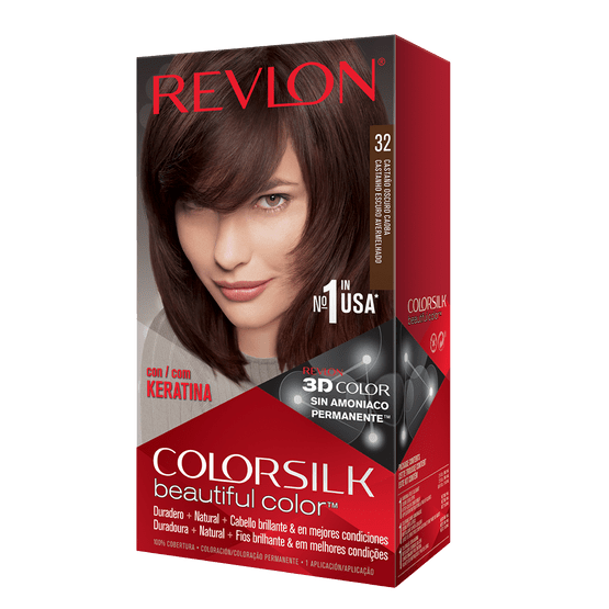 Revlon Colorsilk 32 Dark Mahogany Brown – Locatel Health & Wellness ...