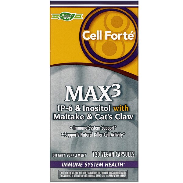 Nature's Way Cell Forte Max3 IP-6 e inositol – Locatel Health & Wellness Online Store