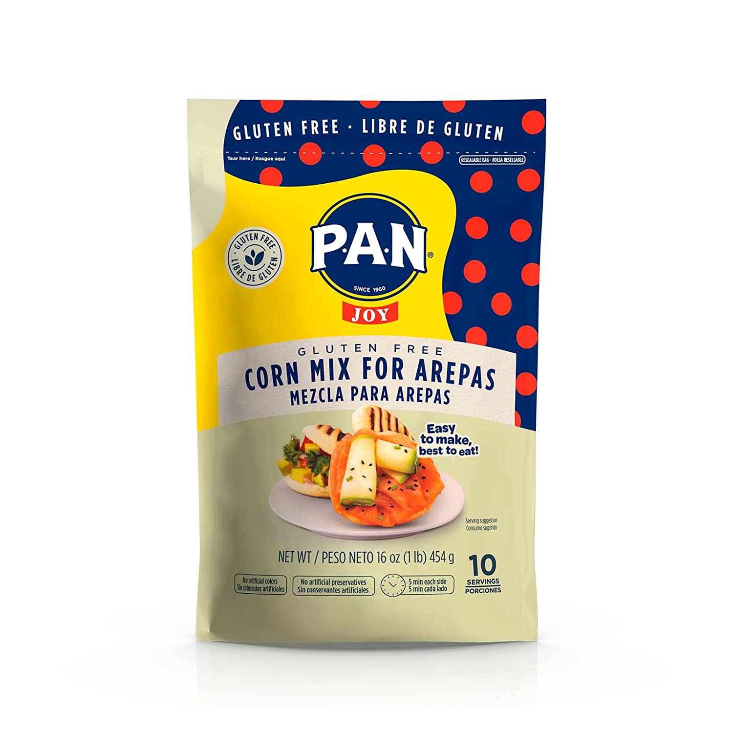 Pan Joy Corn Mix For Arepas 1Lb – Locatel Health & Wellness Online Store