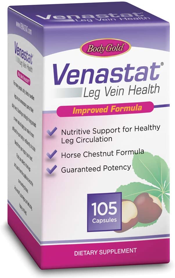 Venastat Leg Vein Health, Bonus Pack 60+45, Cápsulas 105 EA – Locatel ...