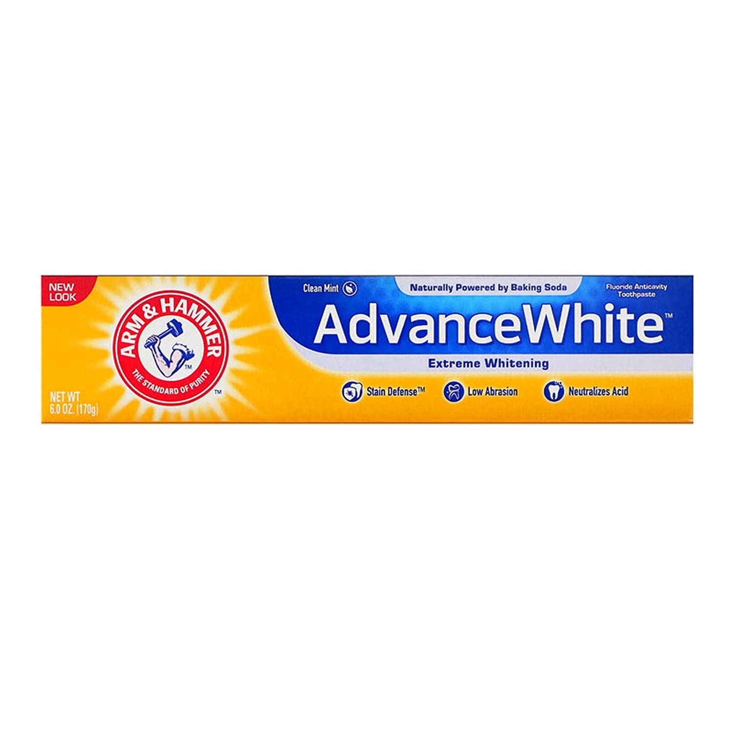 Arm & Hammer Advance White Extreme Whitening Toothpaste Clean Mint. 6 ...