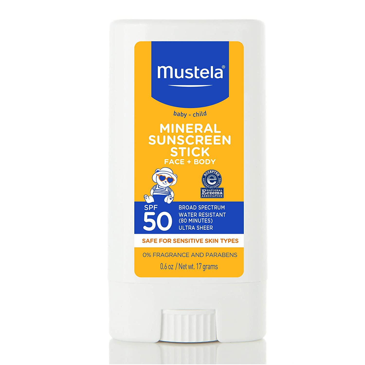 Mustela Baby Child Mineral Sunscreen SPF 50 Face Body 0.6 Oz – Locatel ...
