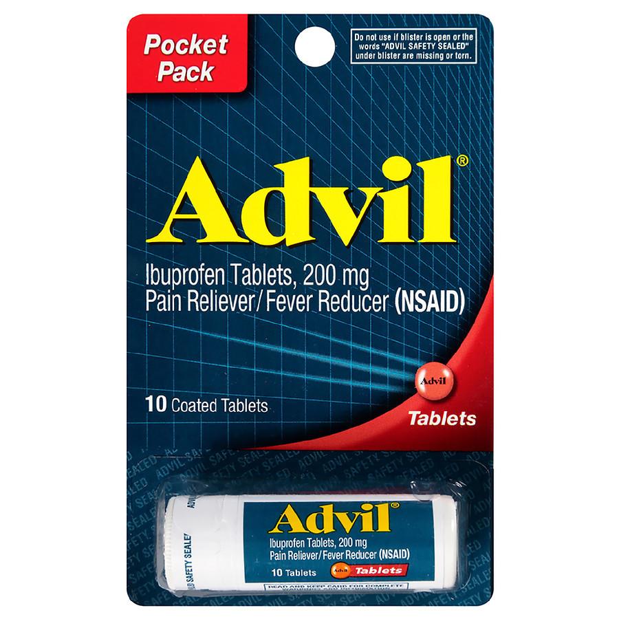 Advil Pain Reliever/Fever Reducer Coated Tablets – Locatel Health ...