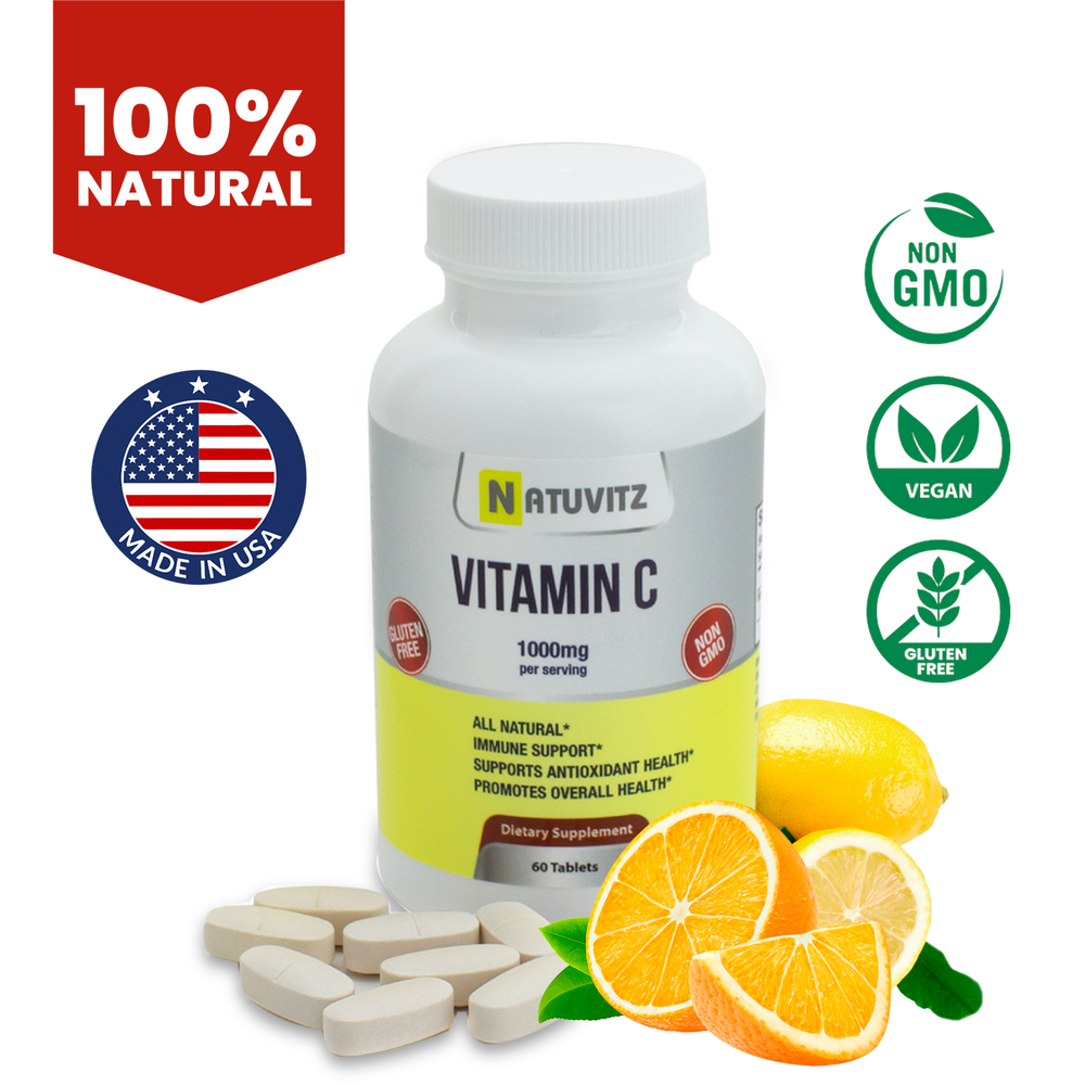 Natuvitz Vitamin C 1000mg Tablets – Locatel Health & Wellness Online Store