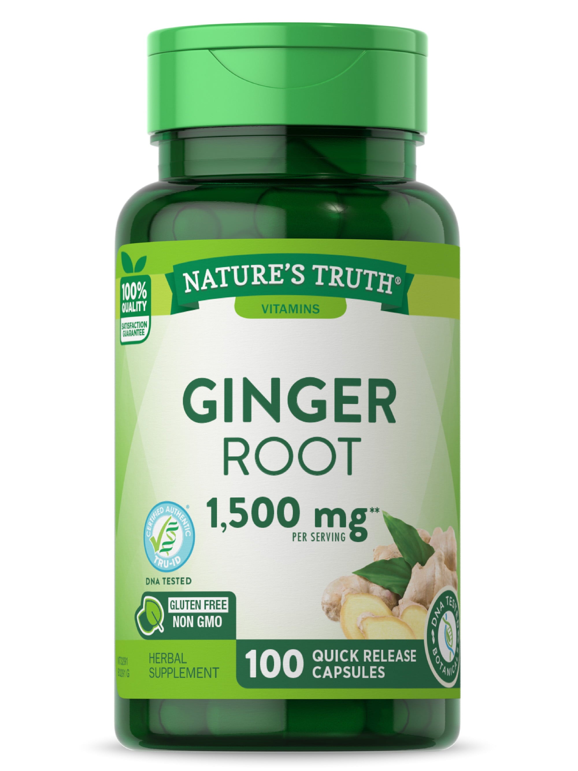 Nature's Truth Ginger Root 550 mg 100 Capsules – Locatel Health ...