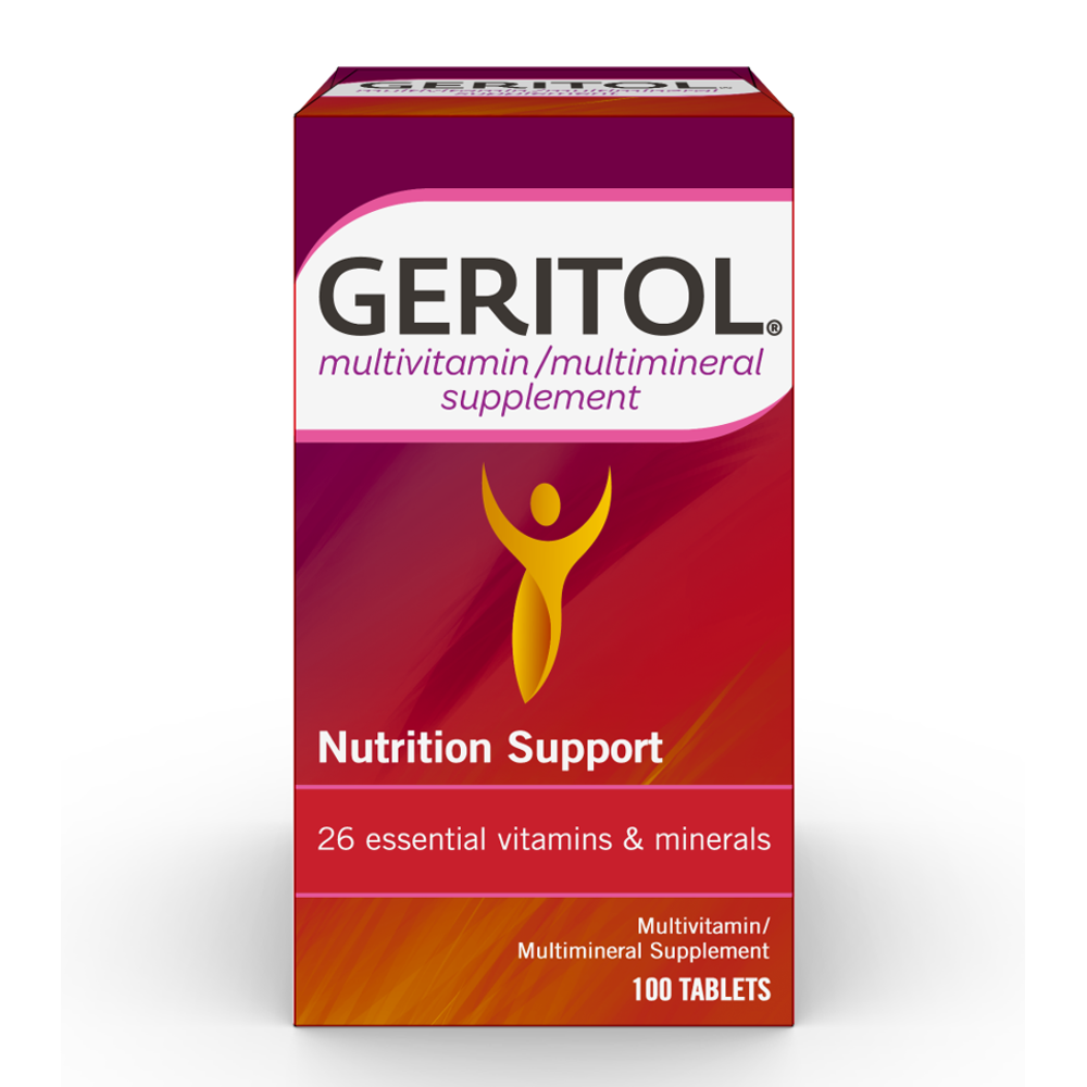 Geritol Multivitamin 100 Tablets – Locatel Health & Wellness Online Store