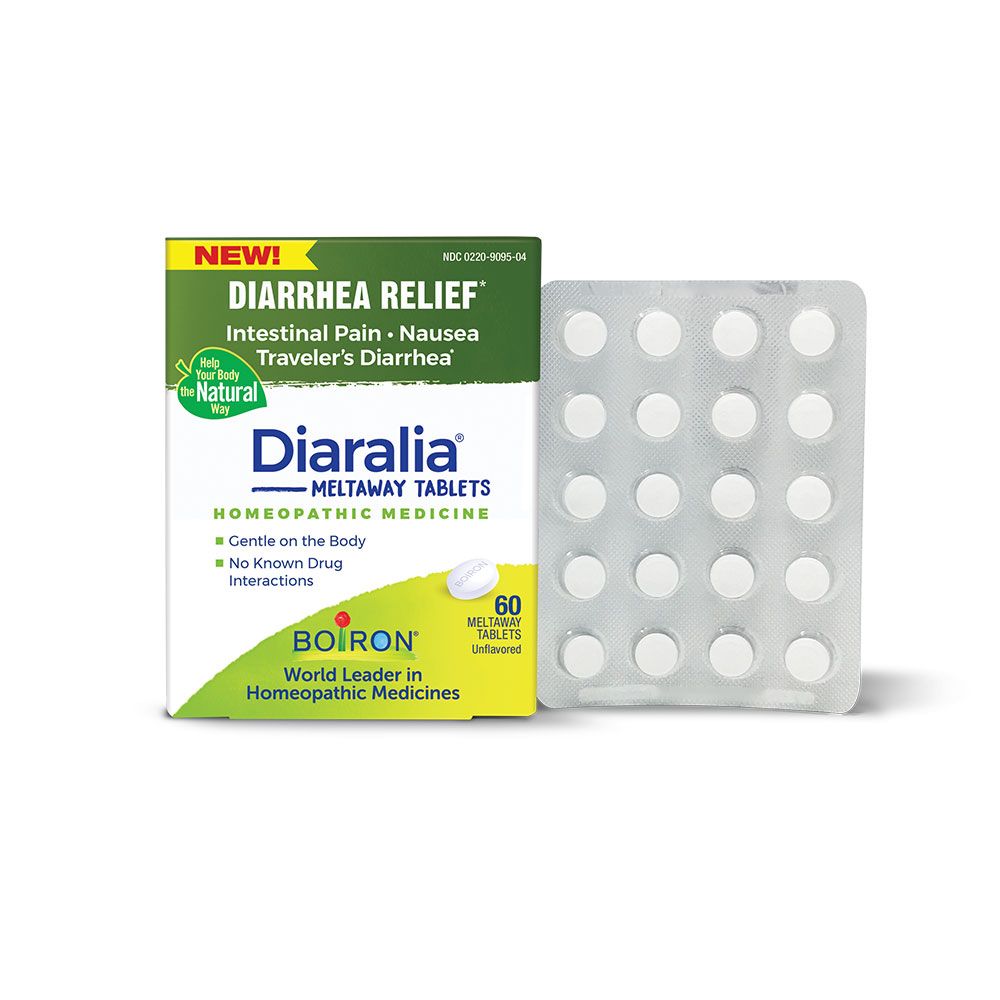 Boiron Diaralia Tablets Diarrhea Relief, Intestinal Pain, Nausea, Trav ...