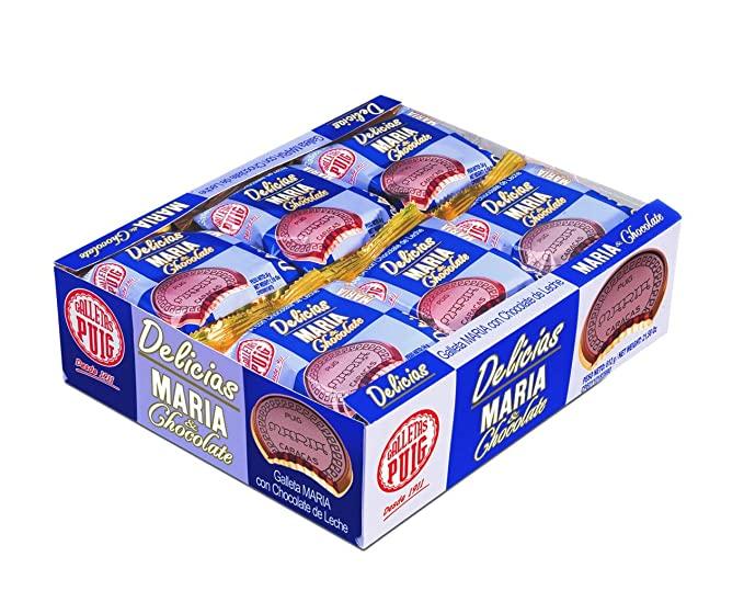 Galletas Puig Delicias Maria Chocolate 18 Single Packs – Locatel Health ...