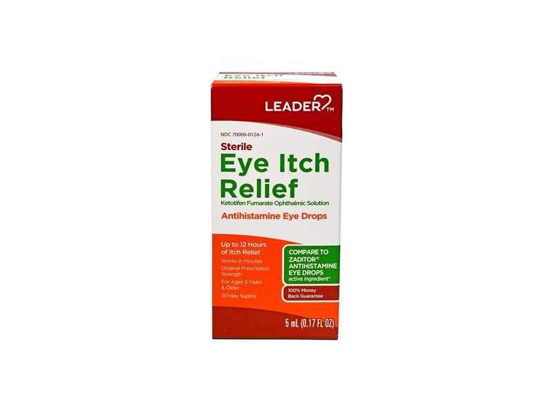 Leader Eye Itch Relief Drops 0.34 Oz – Locatel Health & Wellness Online ...