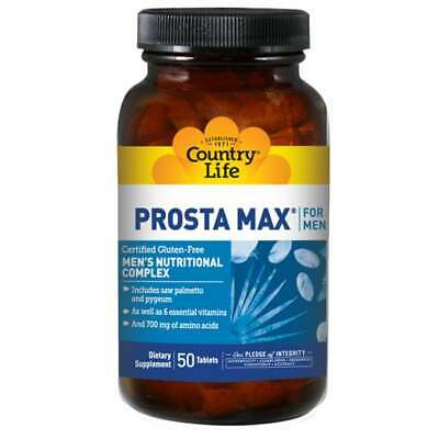 Country Life Biochem Prosta-Max For Men 50 Tablets – Locatel Health ...